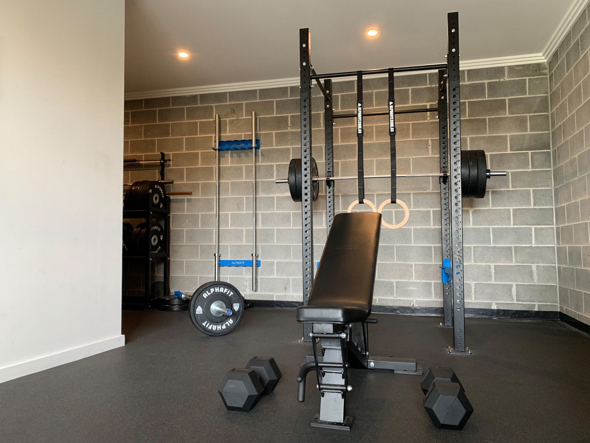 Home Gym Fitouts | AlphaFit Equipped Facilities