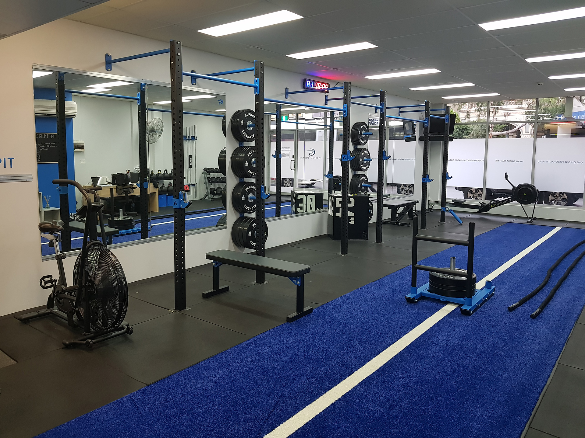 The Performance Pit Gym Fitout Alphafit